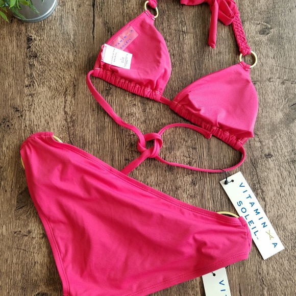Vitamin A | Swim | Vitamin A Soleil Braided String Two Piece Bikini ...